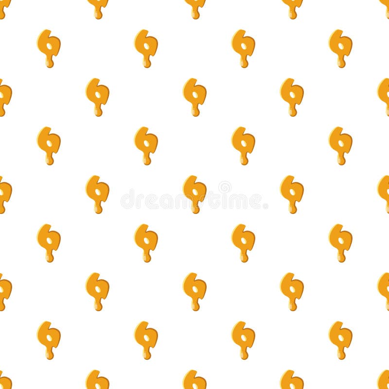Number 6 Honey Pattern Stock Illustrations – 6 Number 6 Honey Pattern ...