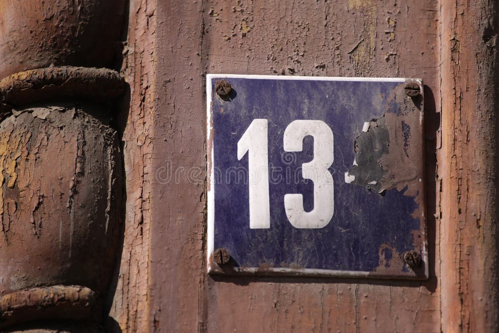 Number 13 stock photo. Image of black, facade, mathematics - 31647924