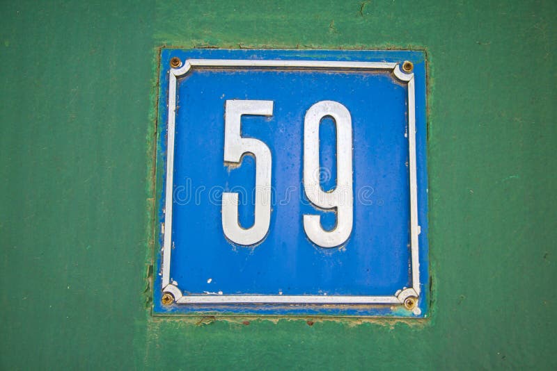 Number 59 stock photo. Image of white, mathematics, metal - 46243292