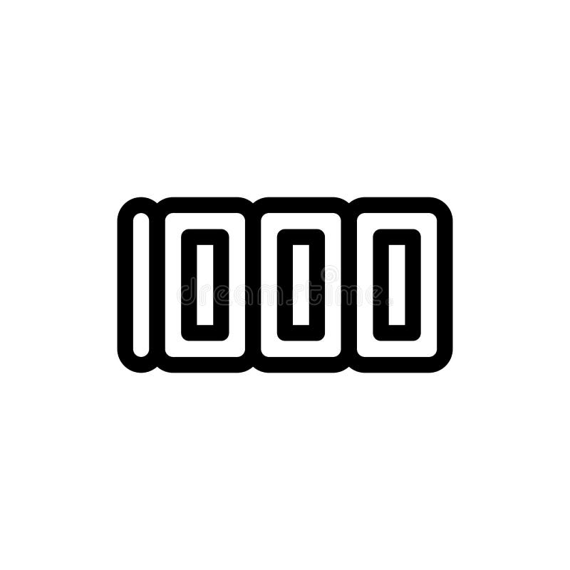 Number 1000 Vector Icon Design Stock Vector - Illustration of symbol ...