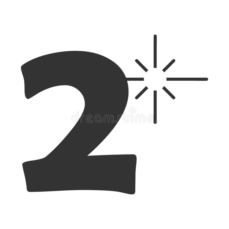 Number Icon Illustration Design Stock Illustration - Illustration of ...