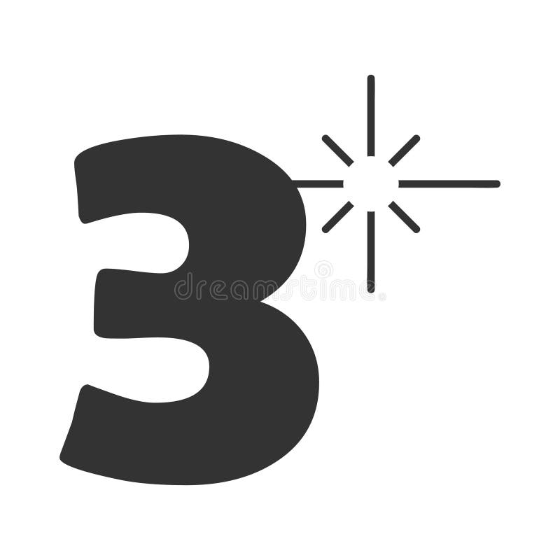 Number Icon Illustration Design Stock Illustration - Illustration of ...
