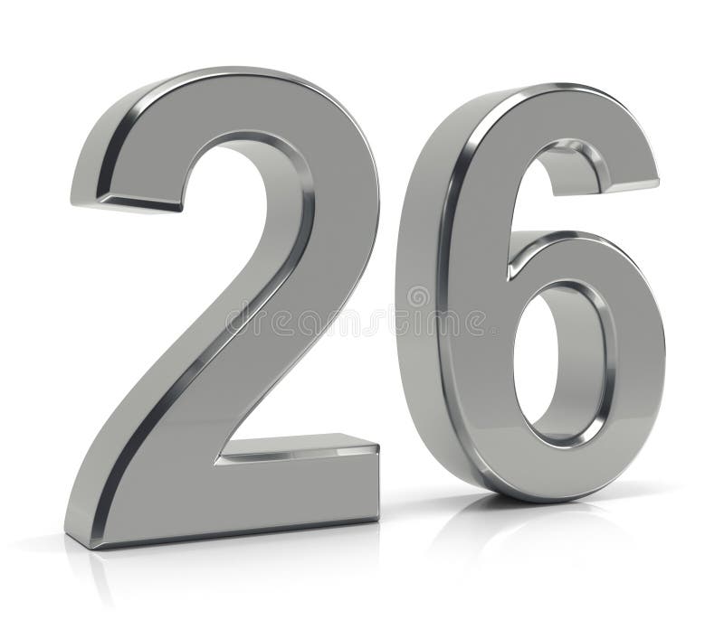 Number 26 Stock Illustrations – 2,729 Number 26 Stock Illustrations ...