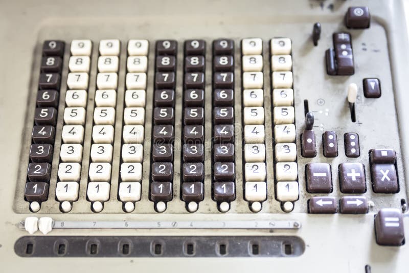 Number Keyboard of Computer Stock Image - Image of connection ...