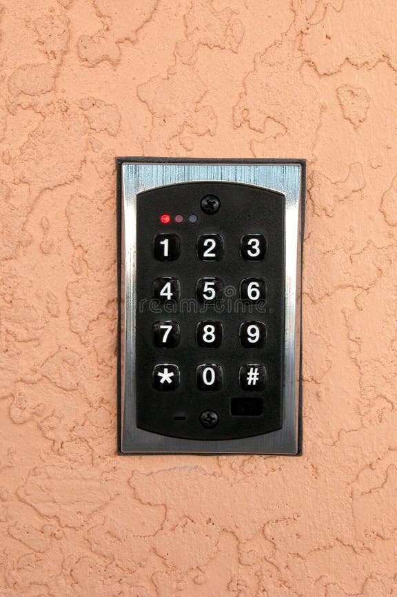 Number Keypad stock image. Image of wall, identification - 82507