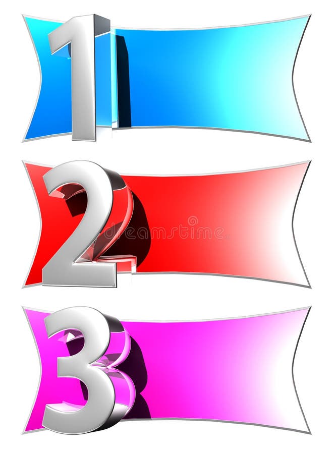 Number set label vector stock vector. Illustration of advertising ...