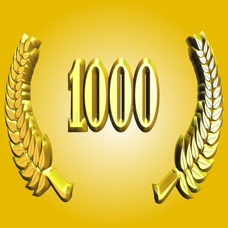3d Number 1000 Gold Stock Illustrations – 63 3d Number 1000 Gold Stock ...