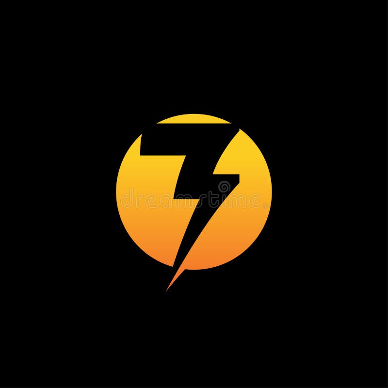 Number Seven Logo Vector Illustration Stock Vector - Illustration of ...