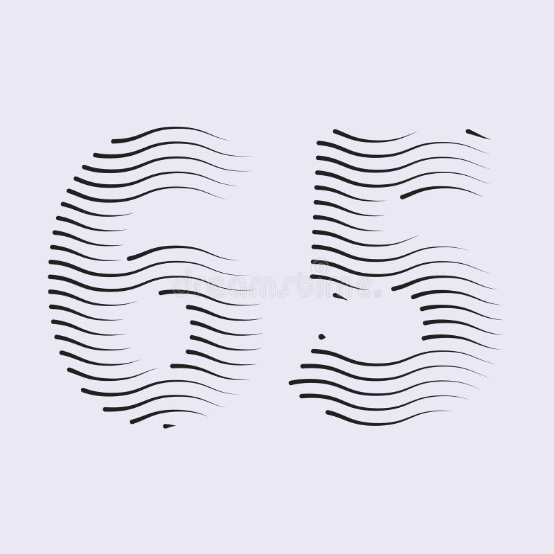 65 Number Lines Logo Icon Vector and Illustration Stock Vector ...