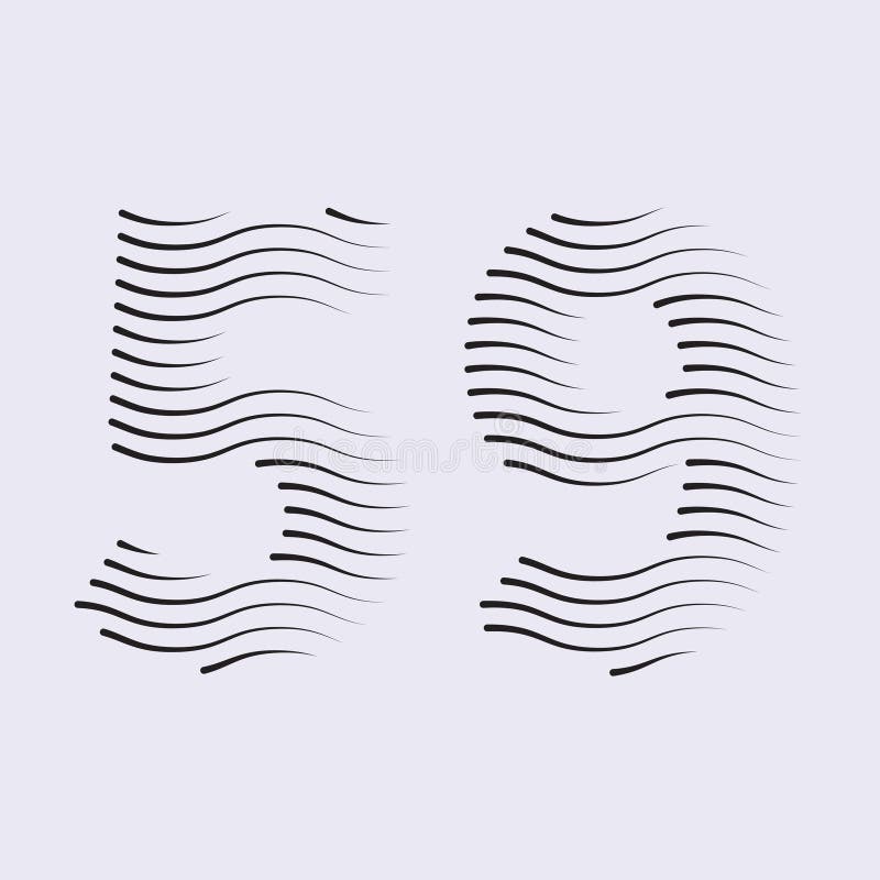 59 Number Lines Logo Icon Vector and Illustration Stock Vector ...