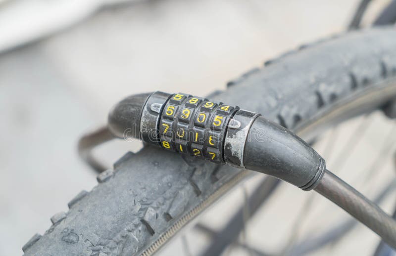 Number Lock stock image. Image of combination, street - 89881661