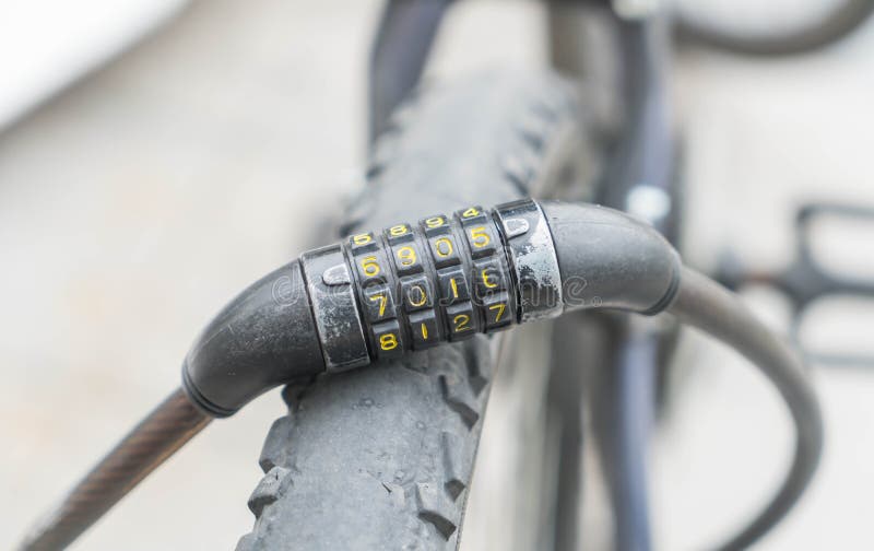 Number Lock stock image. Image of lock, dirty, rubber - 89883859