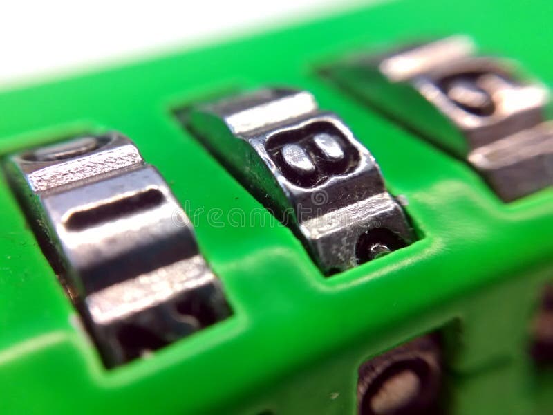 Number Lock stock image. Image of macro, shot, numbers - 41561697