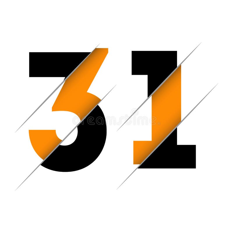 Numeral 31 Stock Illustrations – 58 Numeral 31 Stock Illustrations ...