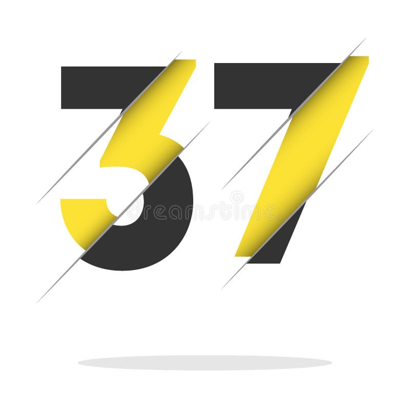 Number 37 Logo Stock Illustrations – 377 Number 37 Logo Stock ...