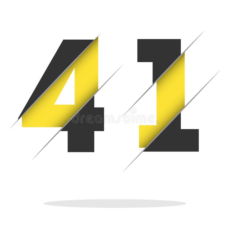 41 Number Stock Illustrations – 722 41 Number Stock Illustrations ...