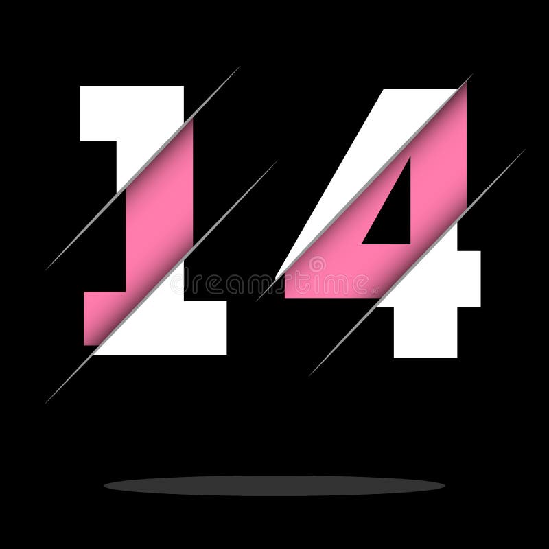Number 14 Logo Stock Illustrations – 1,269 Number 14 Logo Stock ...