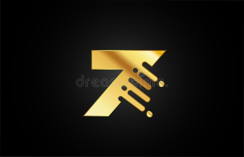 7 Number Logo Icon for Business and Company Stock Vector - Illustration ...