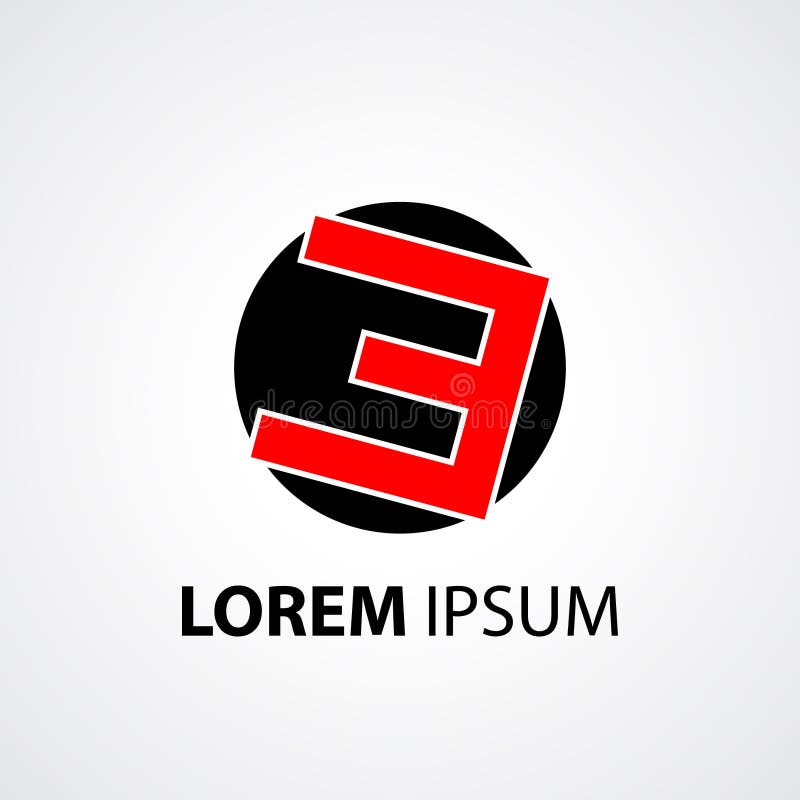 Number 3 Logo Template Vector Stock Vector - Illustration of modern ...