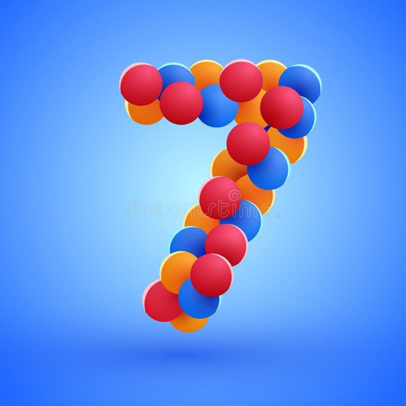 7 Balloons Stock Illustrations – 306 7 Balloons Stock Illustrations ...