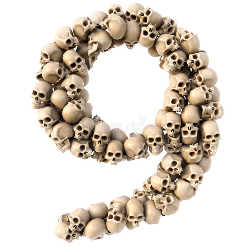 Skulls stock illustration. Illustration of scary, medical - 12402503