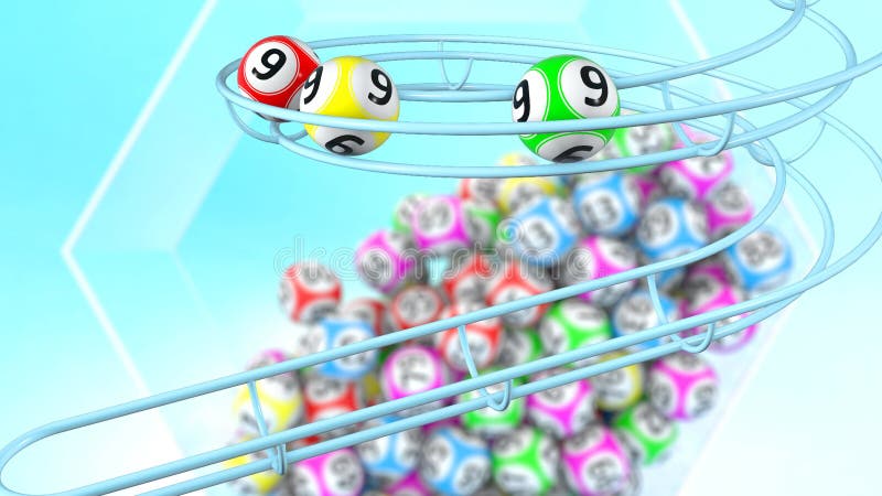 The Number 999 Make Up the Rolling Out Bingo Balls Stock Video - Video ...