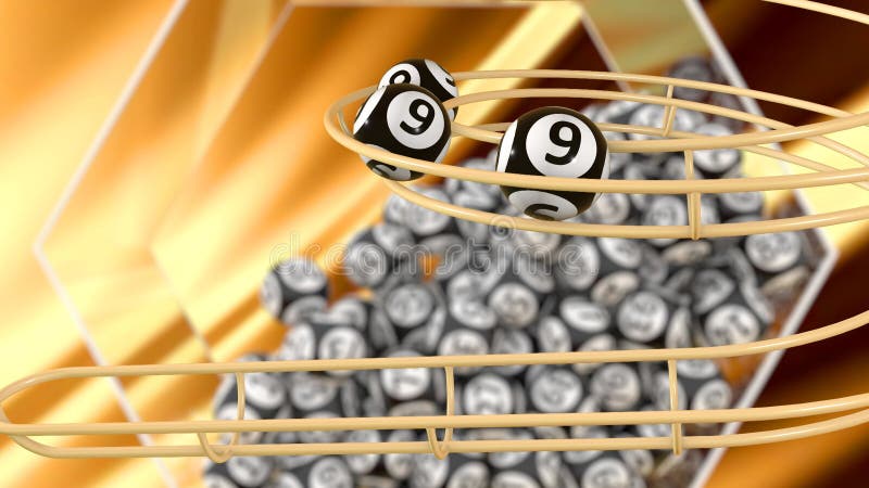 The Number 999 Make Up the Rolling Out Bingo Balls Stock Video - Video ...