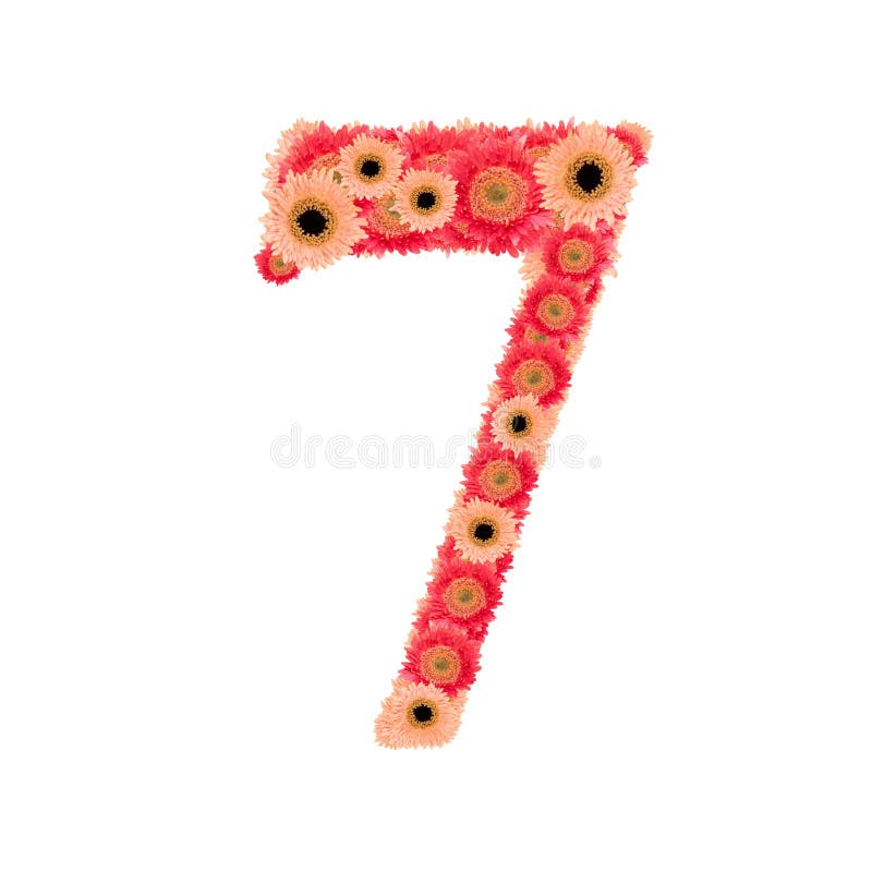 Number 7 stock photo. Image of textured, precision, growing - 29917638