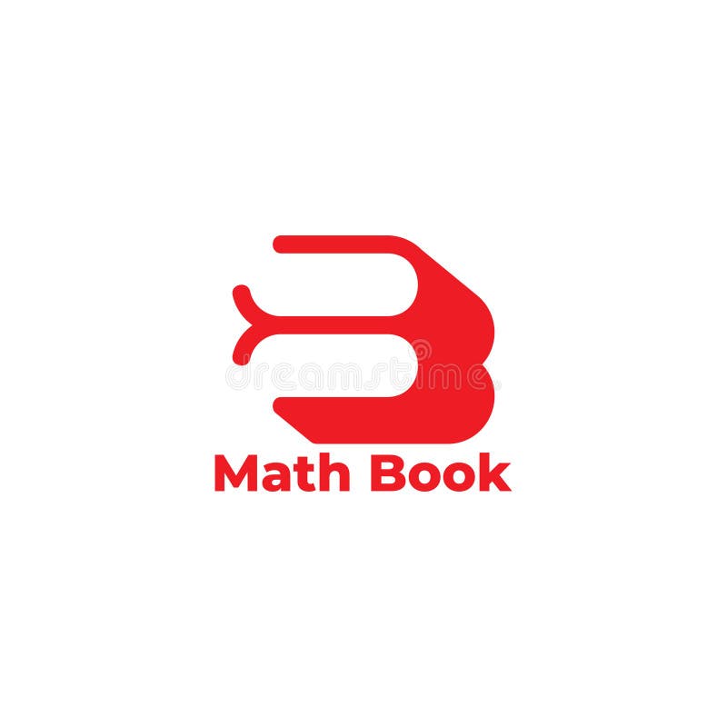 Number 8 Math Book Symbol Logo Vector Stock Vector - Illustration of ...