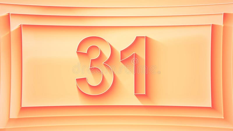 Number31 Stock Illustrations – 9 Number31 Stock Illustrations, Vectors ...