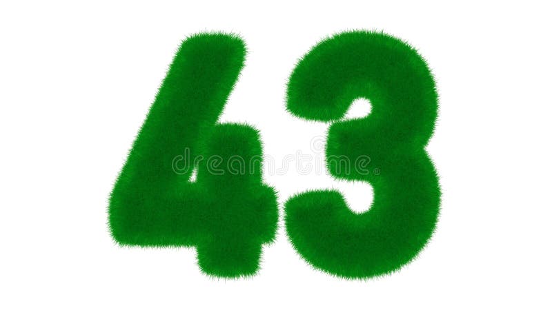 Numeral 43 Stock Illustrations – 46 Numeral 43 Stock Illustrations ...