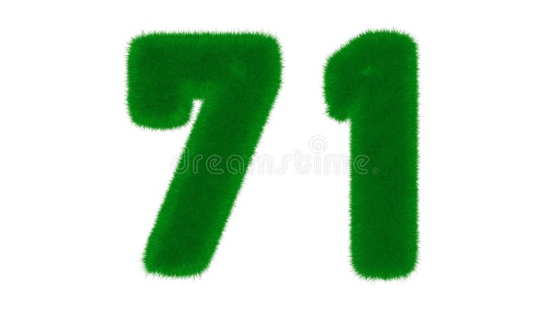 3D Render Number of Happy Birthday Twenty-one Years. Anniversary of the ...