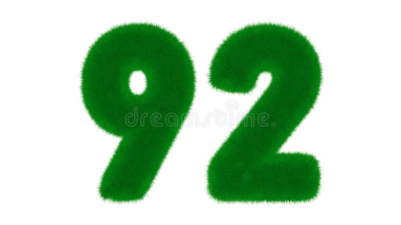 3D Render Number of Happy Birthday Twenty-one Years. Anniversary of the ...