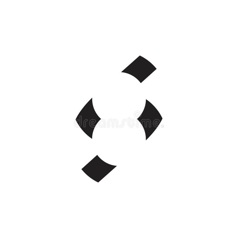 Number 8 Negative Space Logo Vector Stock Vector - Illustration of ...