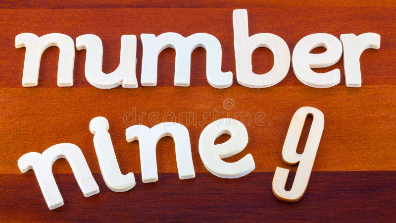 The number nine stock photo. Image of close, numeric - 67286822