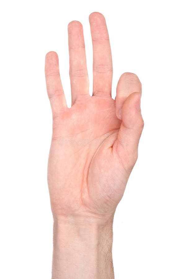 Number Nine in Sign Language Stock Photo - Image of finger, counting ...