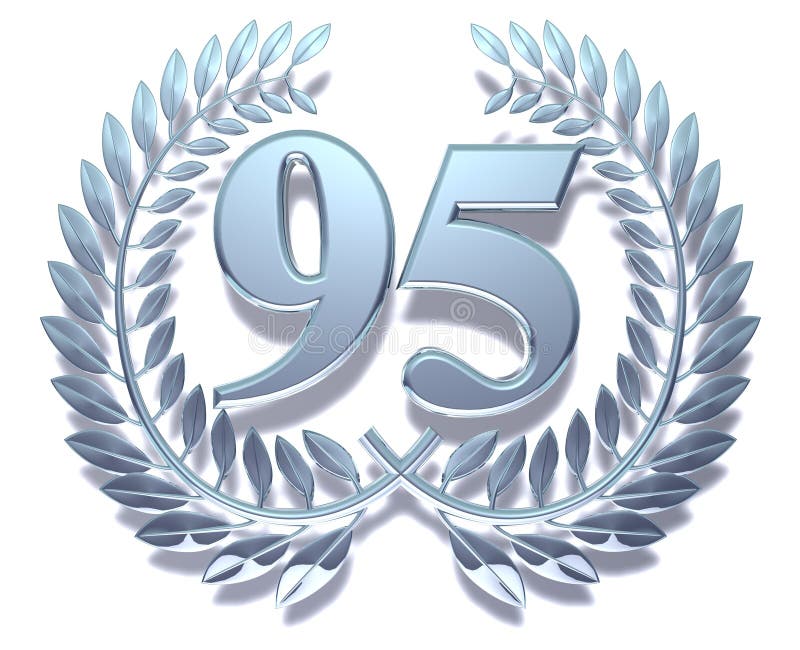 Set of Number Ninety Eight Year 98 Year Celebration Design. Anniversary ...