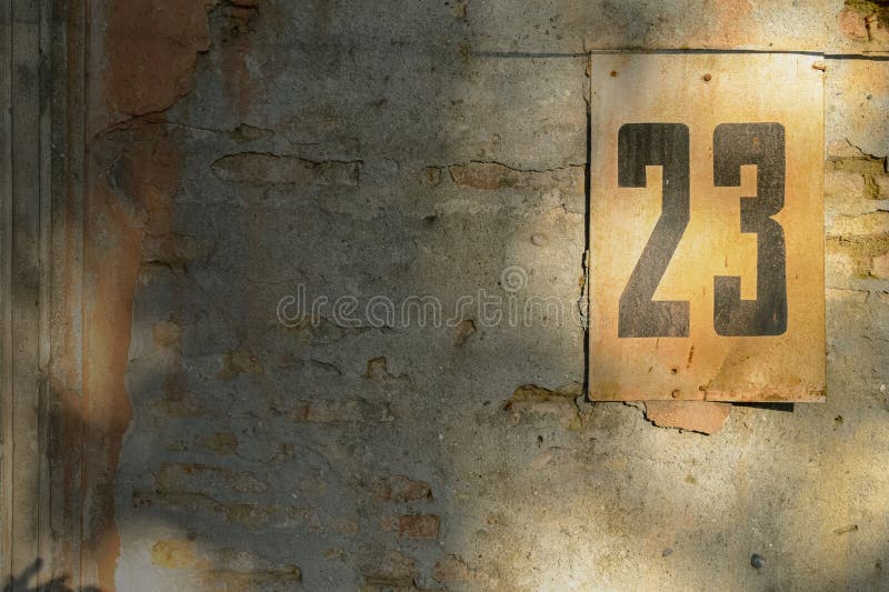23 number stock image. Image of city, iron, text, ancient - 288086271