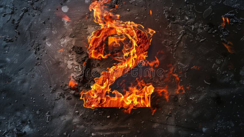 Number 2 in Numerology, Meaning, Characteristics Stock Image - Image of ...