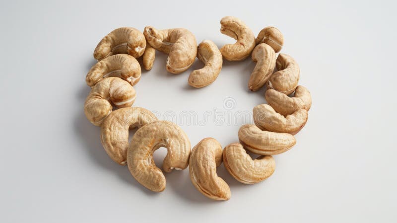 A Number of Nuts Arranged in a Circle. Can Be Used for Industrial or ...