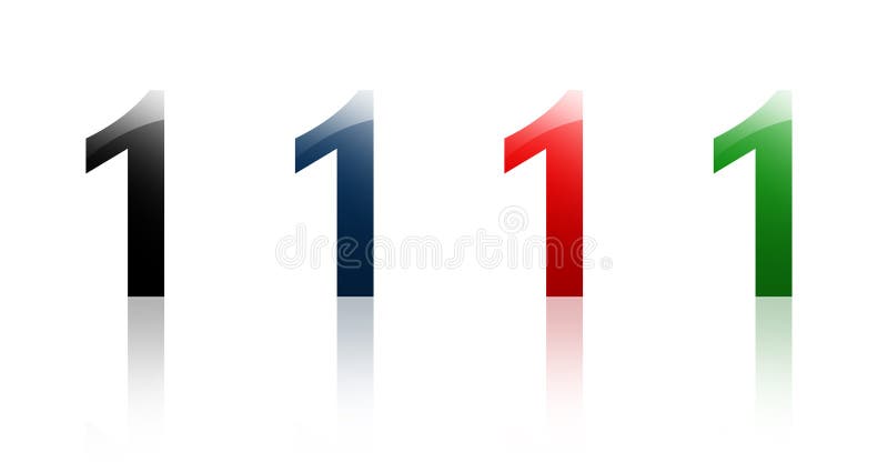 Number One 1 Stock Illustrations – 8,444 Number One 1 Stock ...