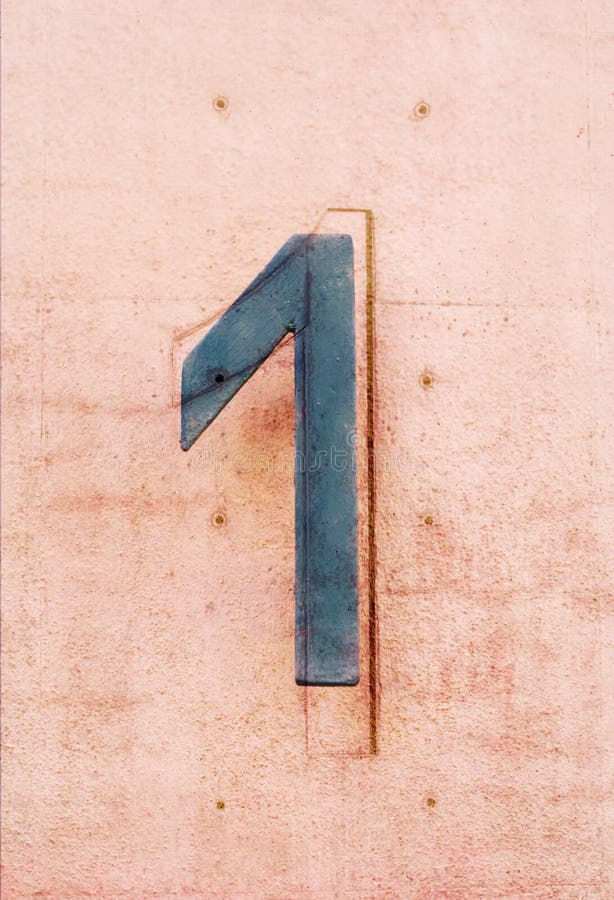 Number one stock photo. Image of crafted, design, learn - 1041354