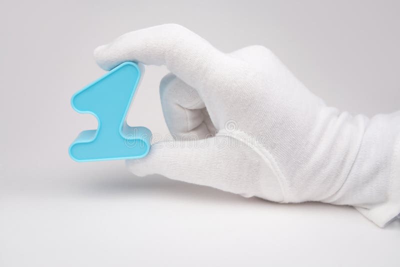 Number one stock photo. Image of single, figure, childhood - 12931004