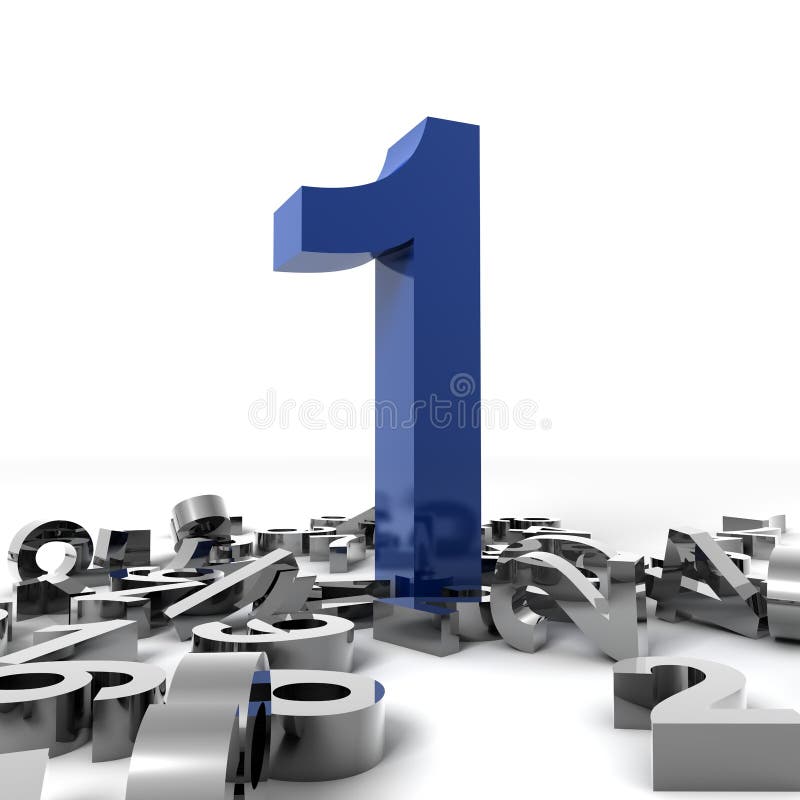 Number One stock illustration. Illustration of number - 22920679