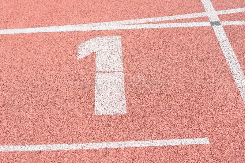 Number one stock photo. Image of competitive, track, number - 40565892