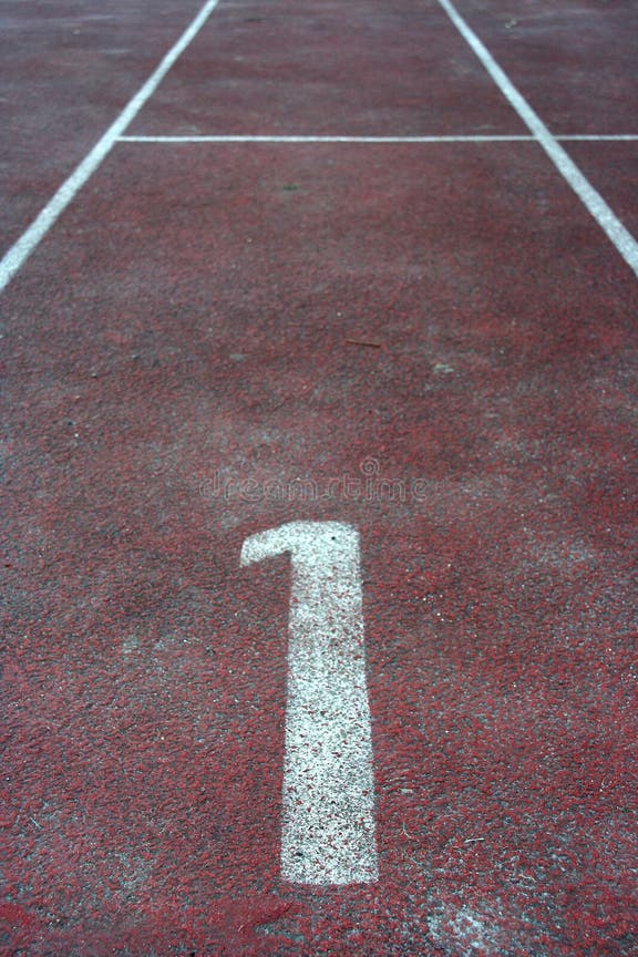 Number one stock photo. Image of start, track, sports, starting - 246696