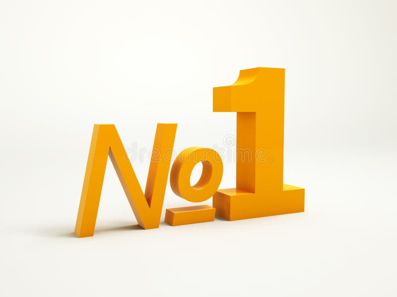 Number one stock illustration. Illustration of achievement - 27049889