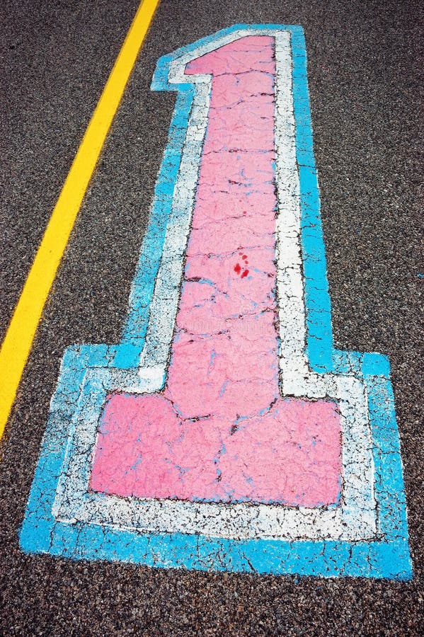 Number one stock photo. Image of transport, colorful, number - 6968194