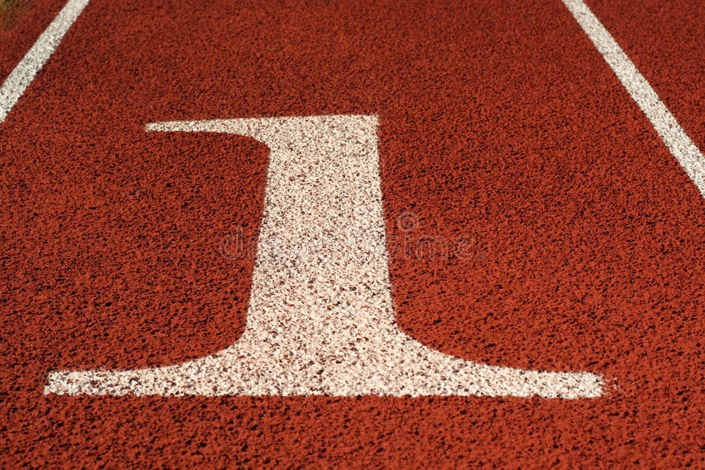 Number one stock photo. Image of second, lines, field, running - 994782