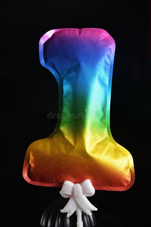 Number one air balloon stock image. Image of design - 191498497